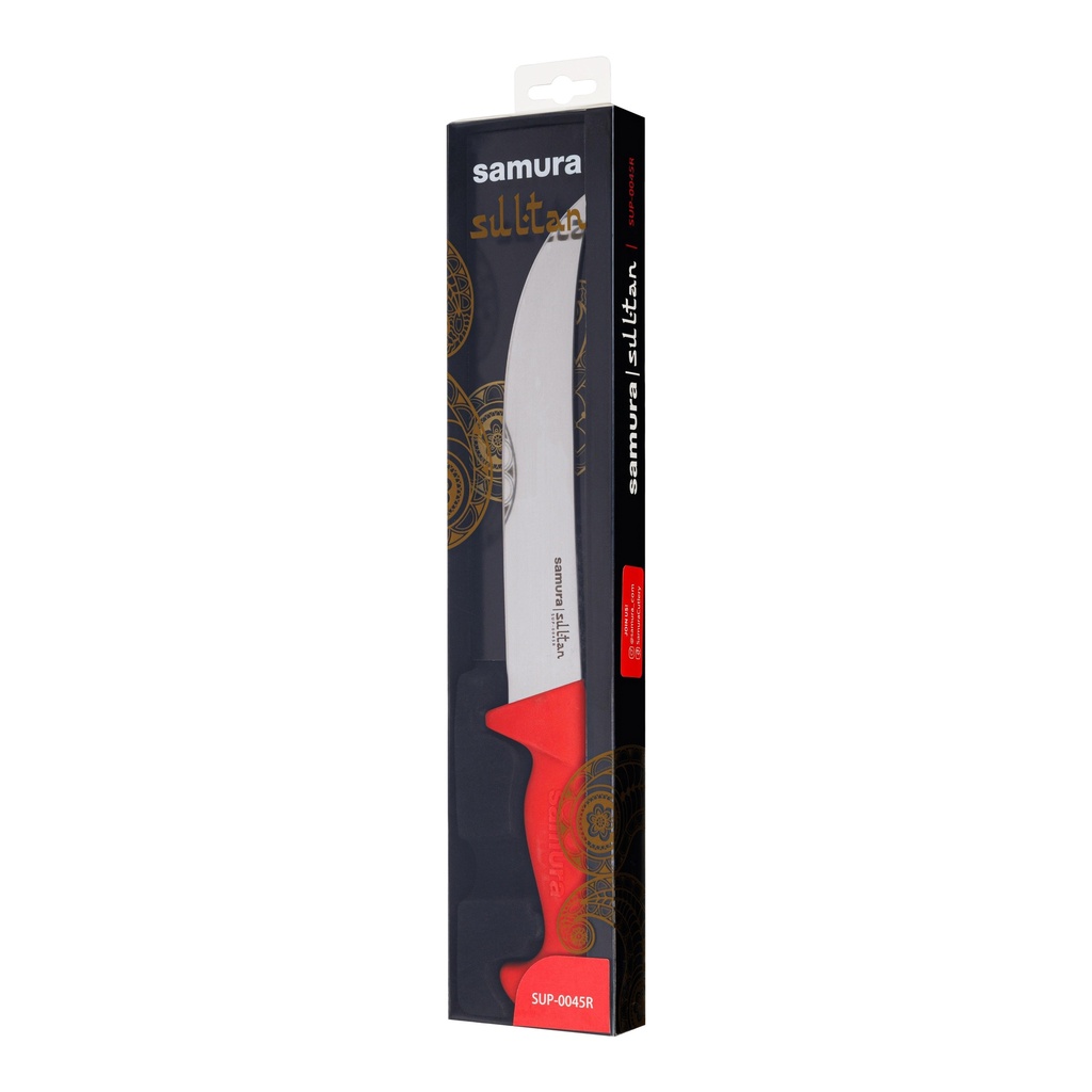 Samura SULTAN PRO Slicer Pichak Long 8.4" Red | Alazame Kuwait